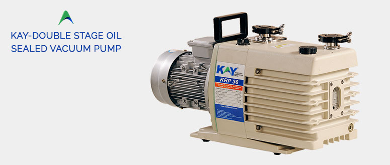 Double Stage Rotary Vane Vacuum Pumps - Kay Blowers